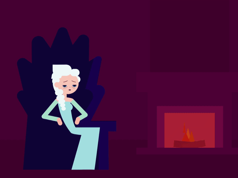Elsa sneezing (Frozen movie) by Agent AI on Dribbble