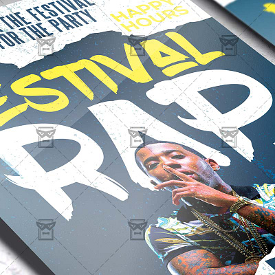 Rap Flyer Design designs, themes, templates and downloadable graphic ...