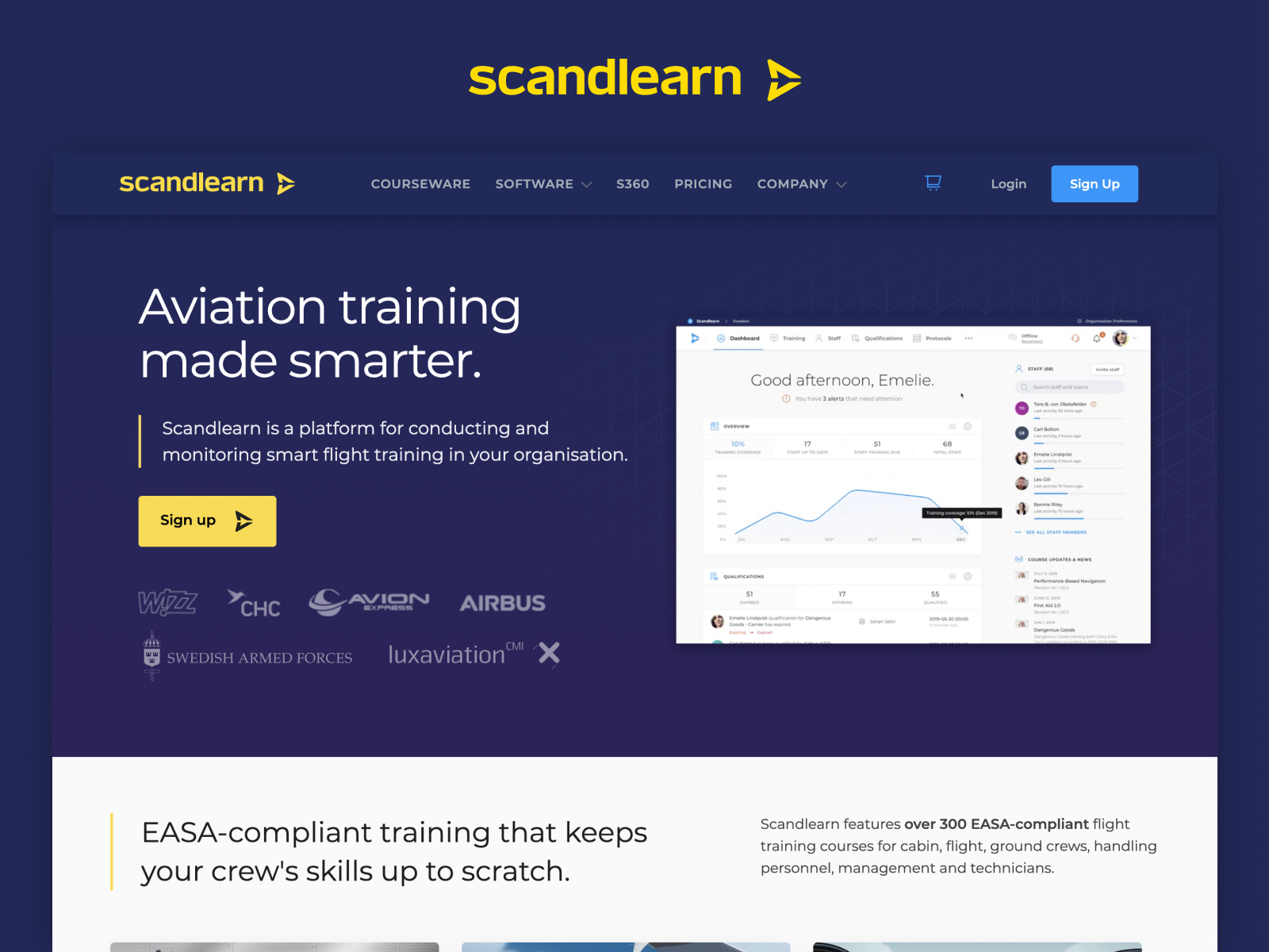 Scandlearn - Website by Taiyab Raja on Dribbble