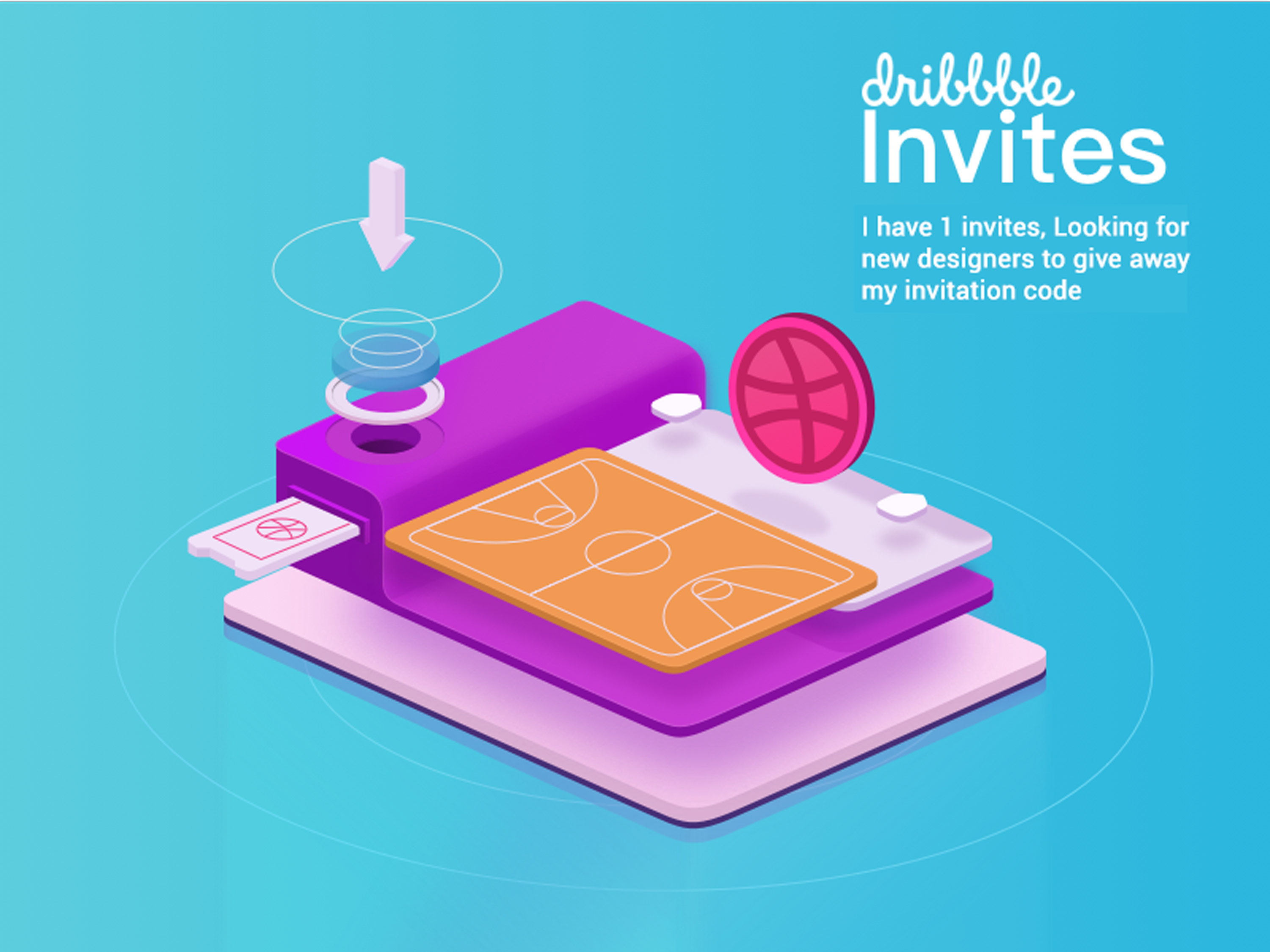 Dribbble Invitation by VisualGraphics on Dribbble