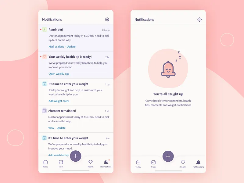 Browse thousands of Notification Mobile images for design inspiration ...