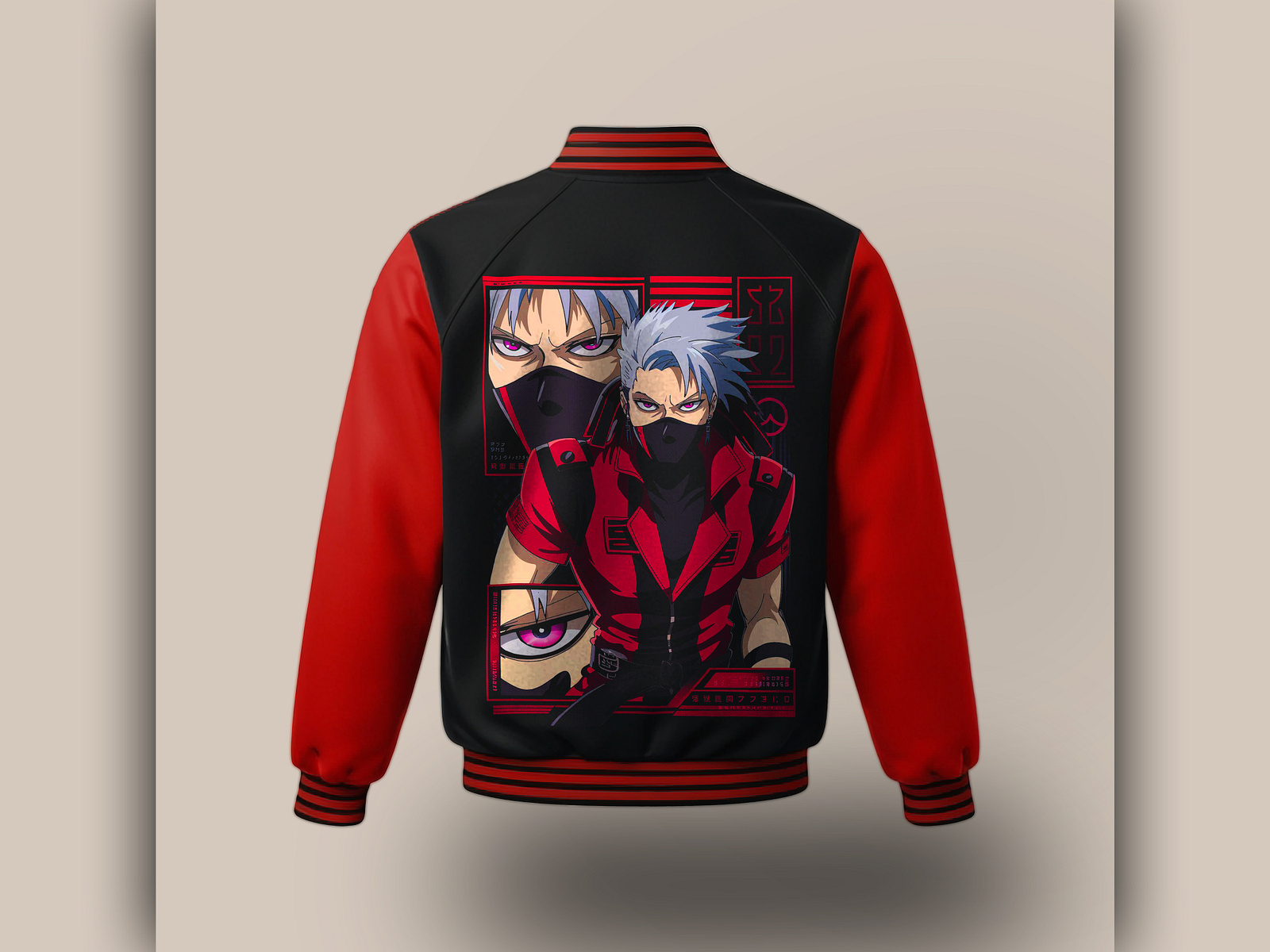 Anime Varsity jacket Design by Emam Mahade on Dribbble