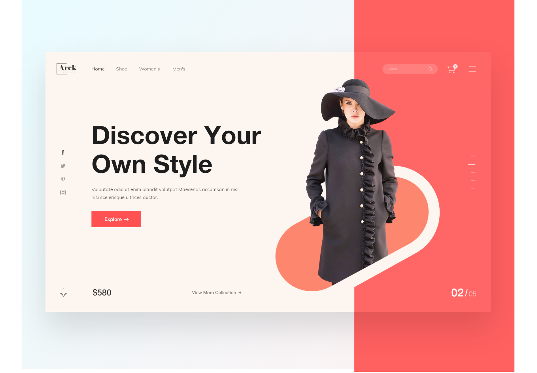 Fashion Web UI exploration for a modern fashion store. by Forhadul Alam ...