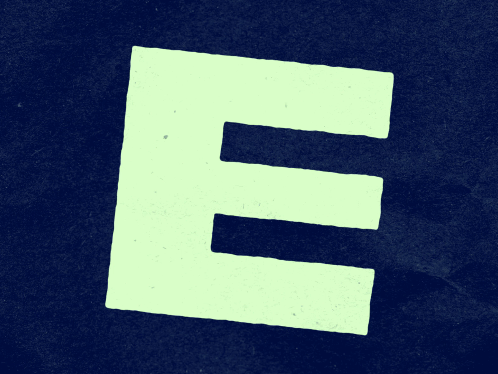 36 Days of Type - E by Joe Kowalski on Dribbble
