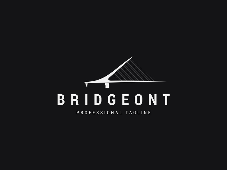 Bridge logo design by Jowel Ahmed on Dribbble