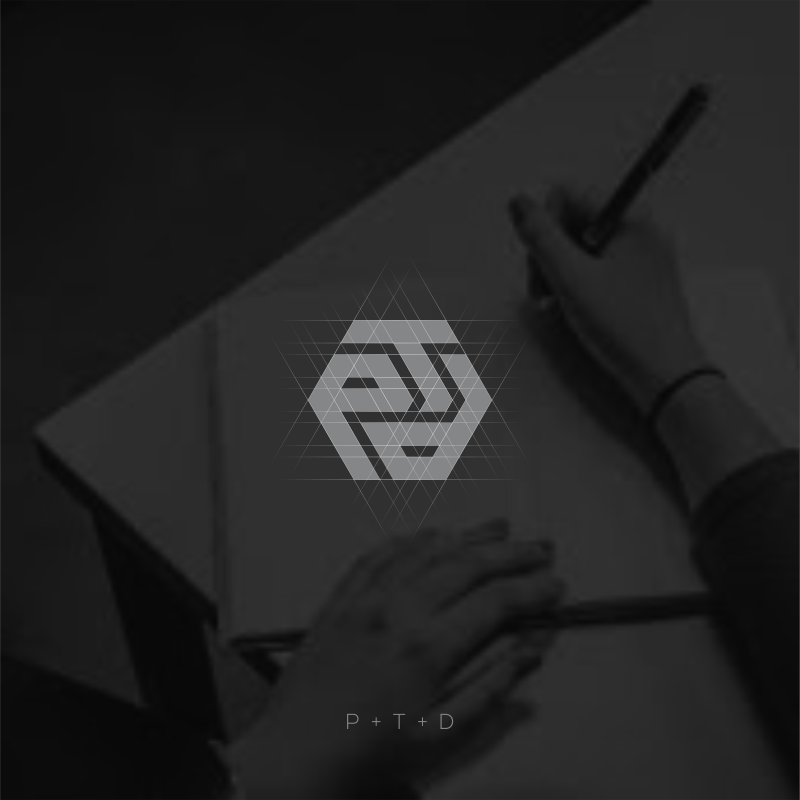 PTD logo design by lukcy.sraz on Dribbble