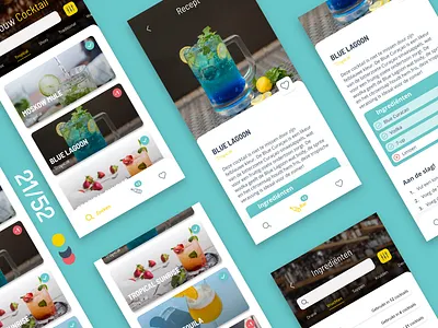 Cocktail App designs, themes, templates and downloadable graphic ...