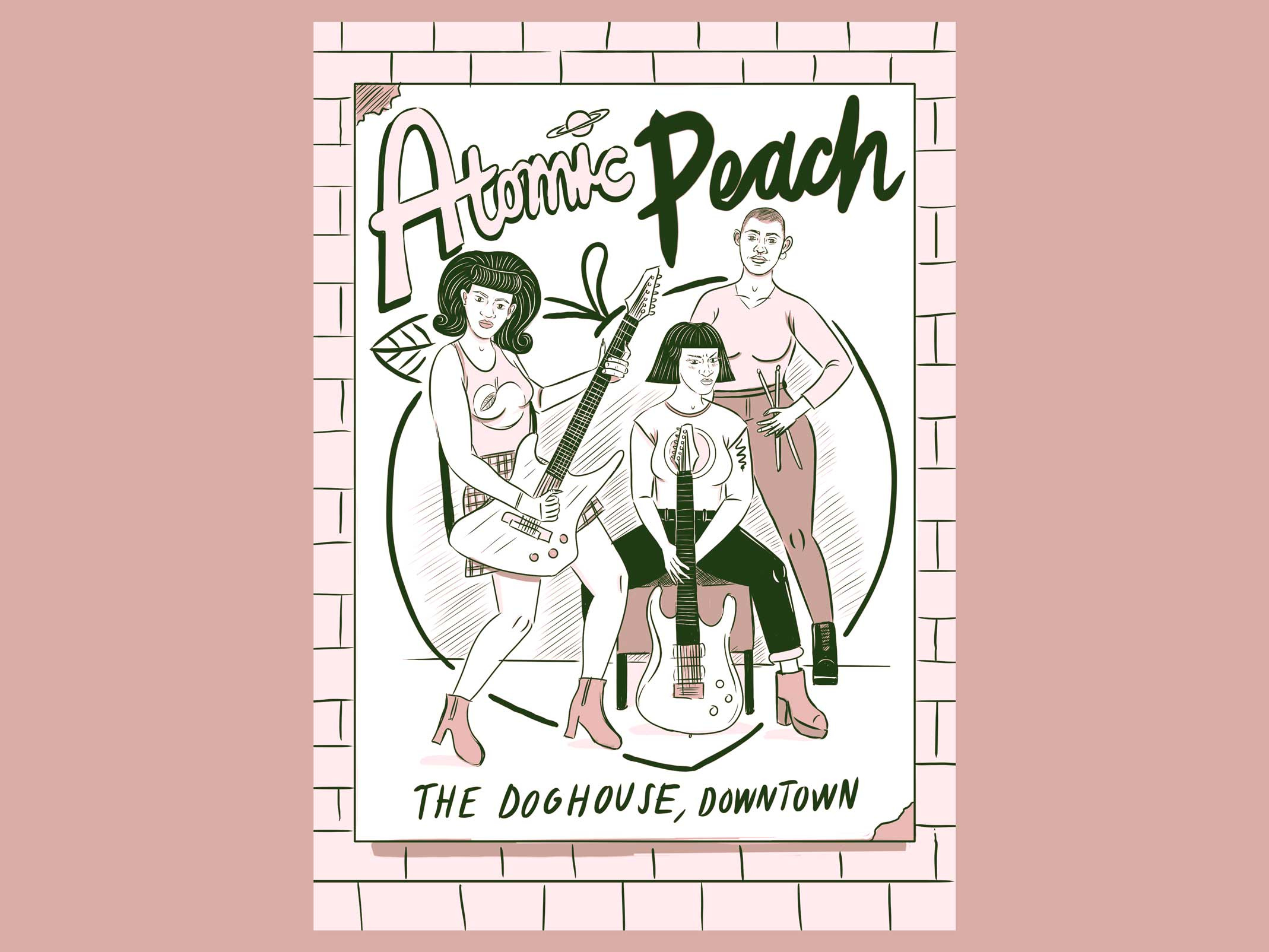 Atomic Peach - Comic Page by Bethany Hall on Dribbble