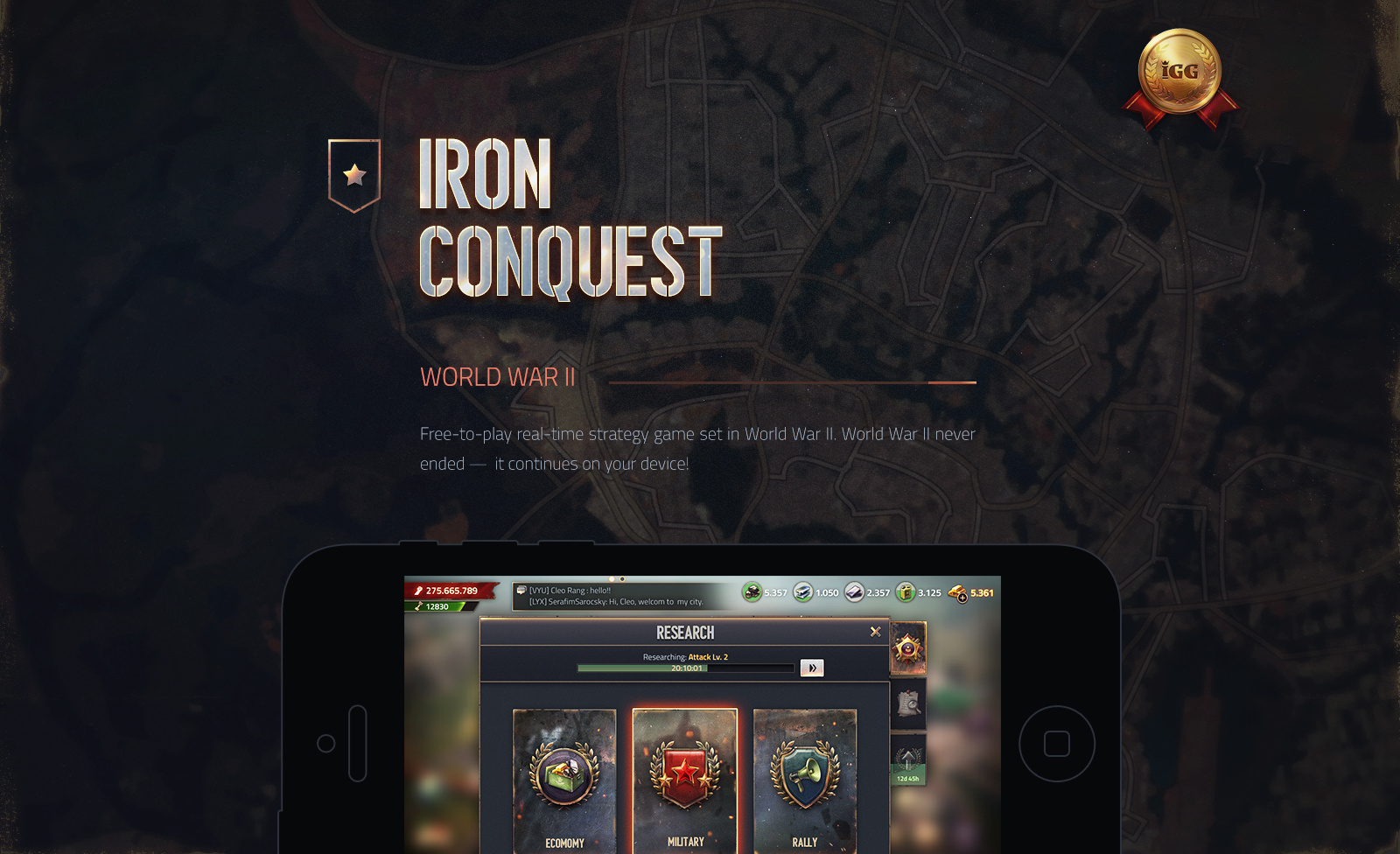 Iron Conquest: User Interface by Tanya Kot on Dribbble