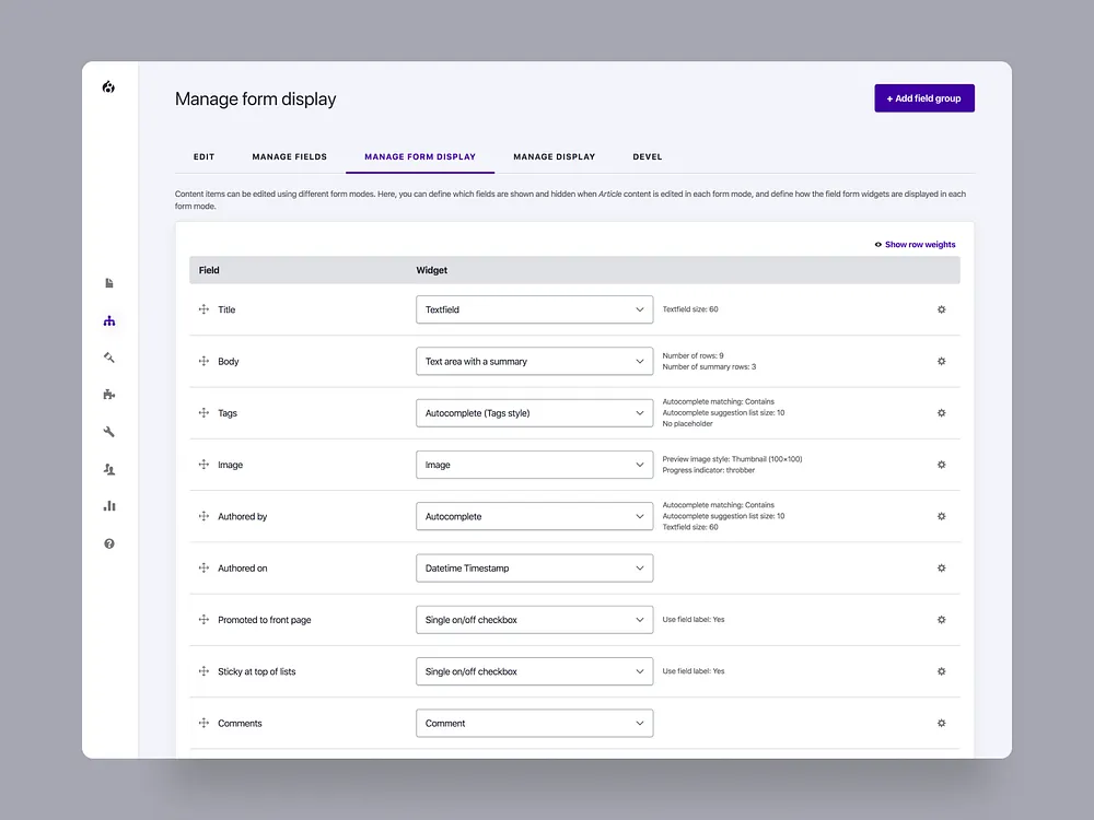 Configuration UI designs, themes, templates and downloadable graphic ...
