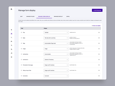 Configuration UI designs, themes, templates and downloadable graphic ...