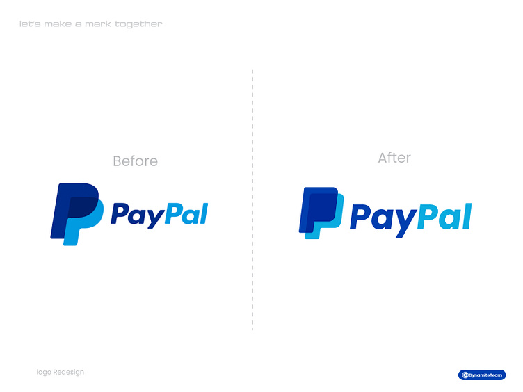 paypal logo redesign by Riya Moni on Dribbble