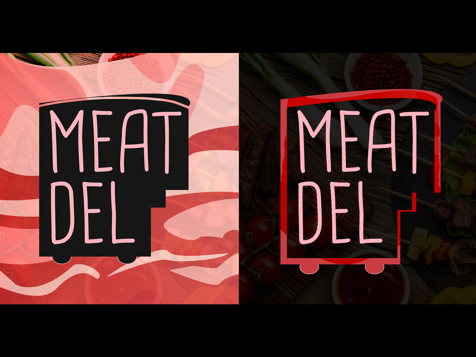 Meat Delivery Brand Logo Design by Albana Nadeem on Dribbble