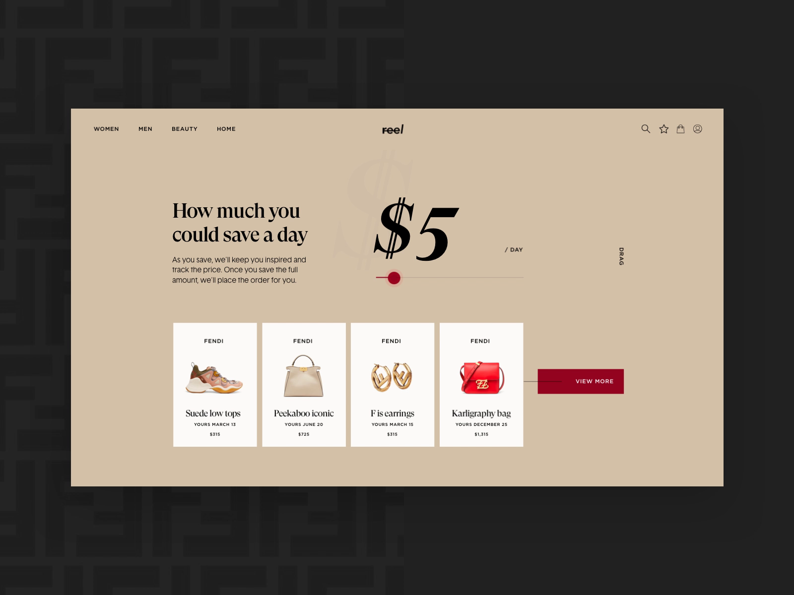 Slider by Busra Demirci on Dribbble