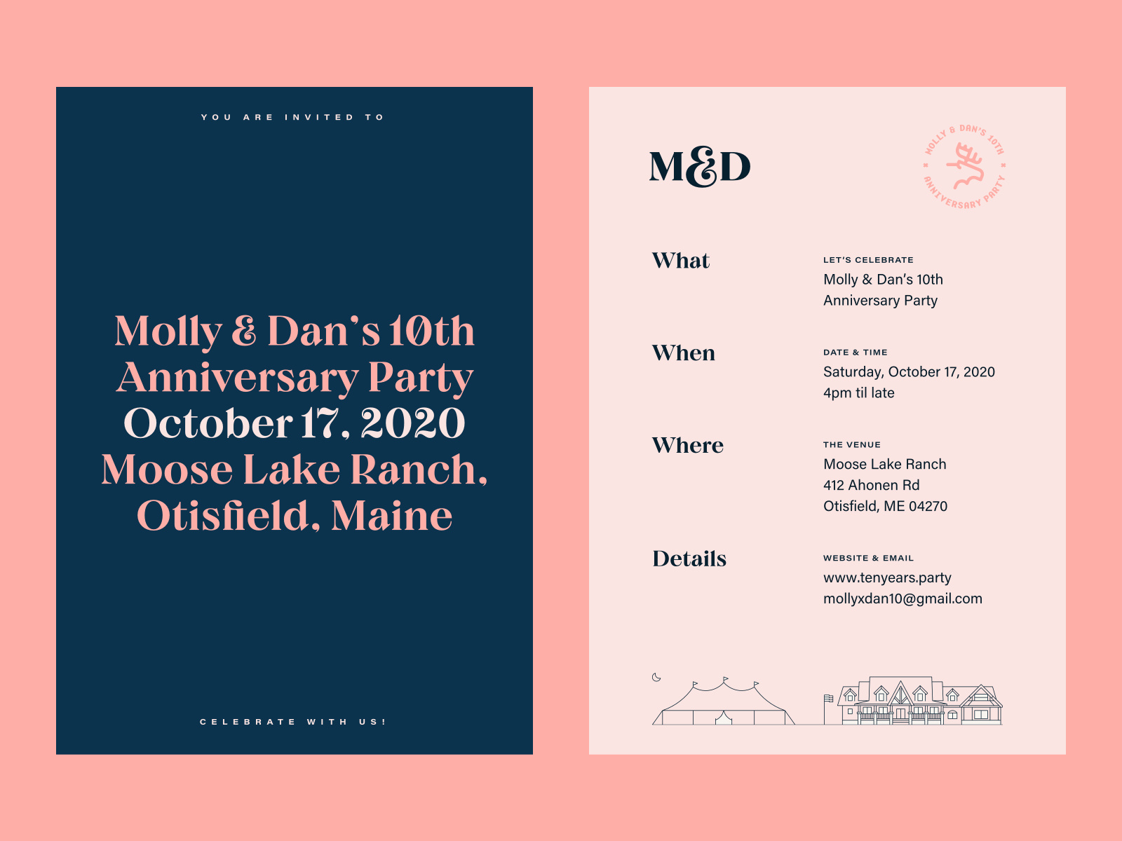 Project X – Invitation by Dan Fleming on Dribbble