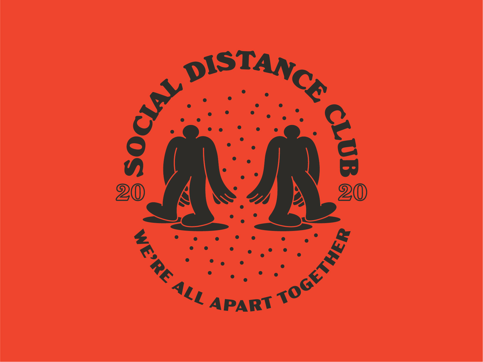 Social Distance Club by Nick Murrish on Dribbble
