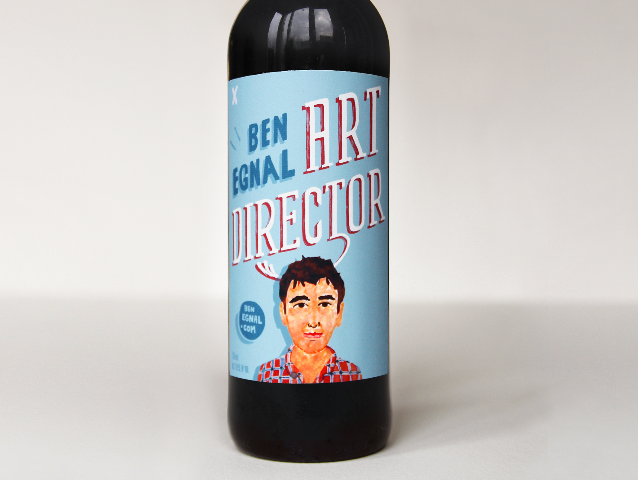 Wine Bottle Resume by Ben Egnal on Dribbble