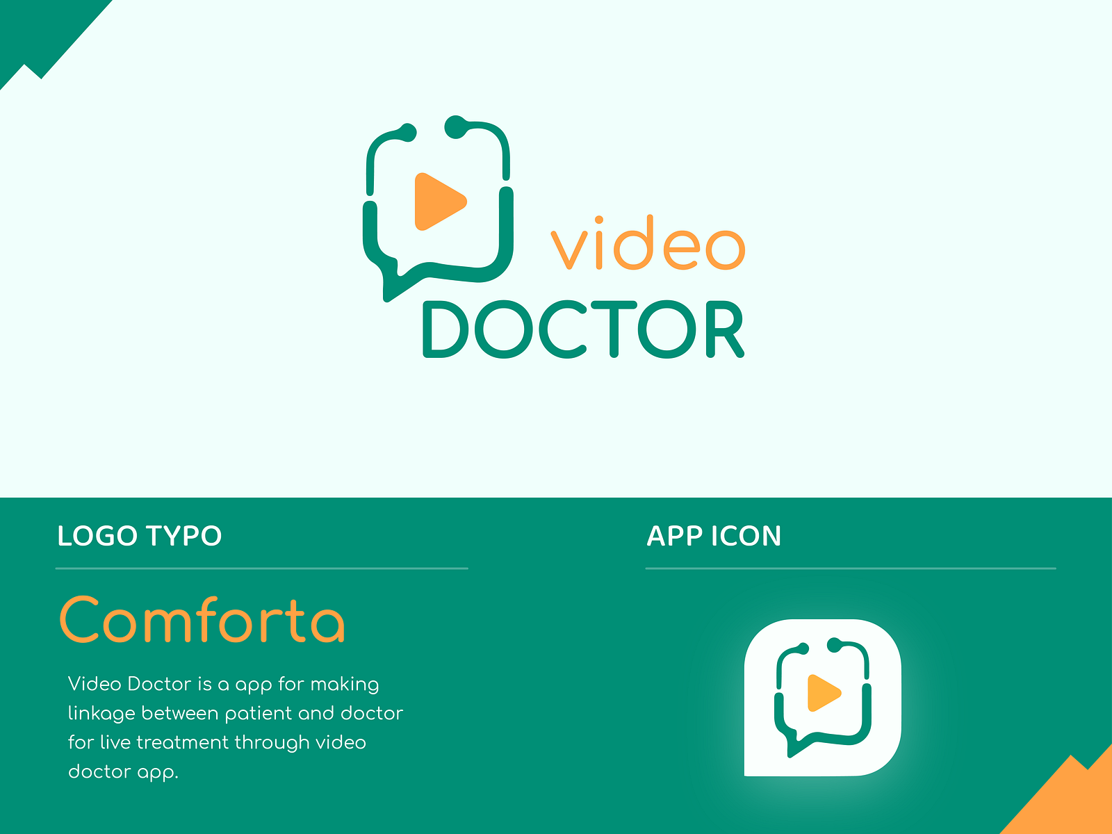 Video Doctor App Logo by Abdullah Afnan on Dribbble