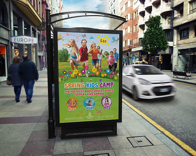 Kids Summer Camp Flyer designs, themes, templates and downloadable ...