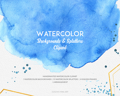 Watercolor Splatter designs, themes, templates and downloadable graphic ...