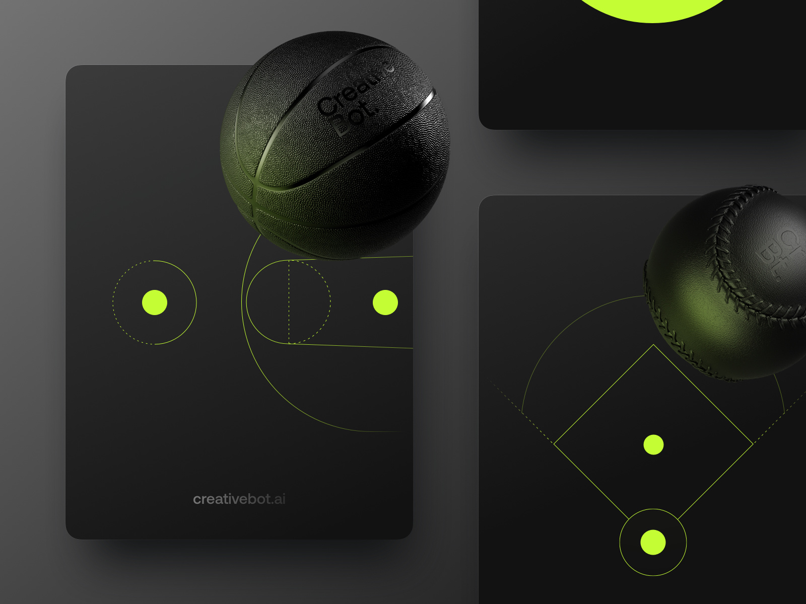 creativebot.ai - Branding elements by Valentin Salmon for Creative Bot ...