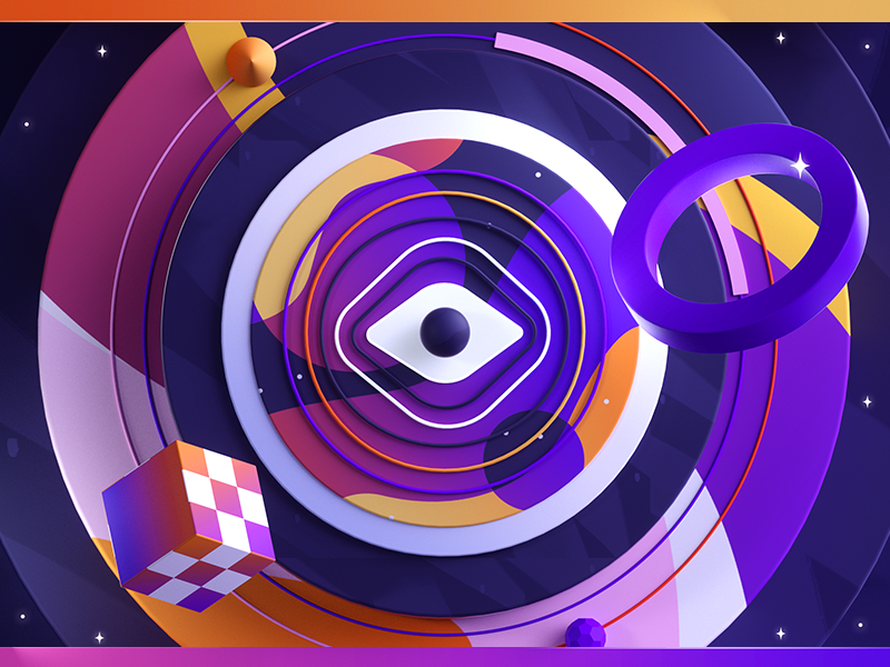 Space Circle by Mattey on Dribbble