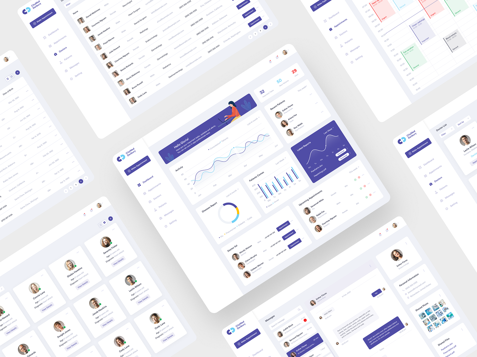 CityMed Medical Management System by Shahin Srowar🚀 on Dribbble