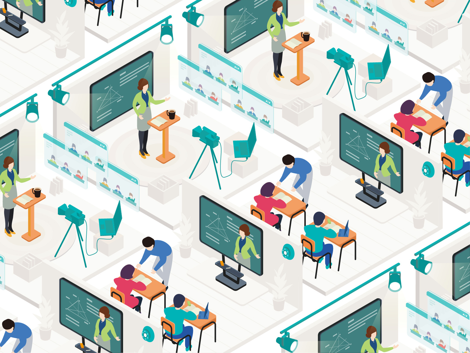 Dual-Teacher Courses by Shawn Tong on Dribbble