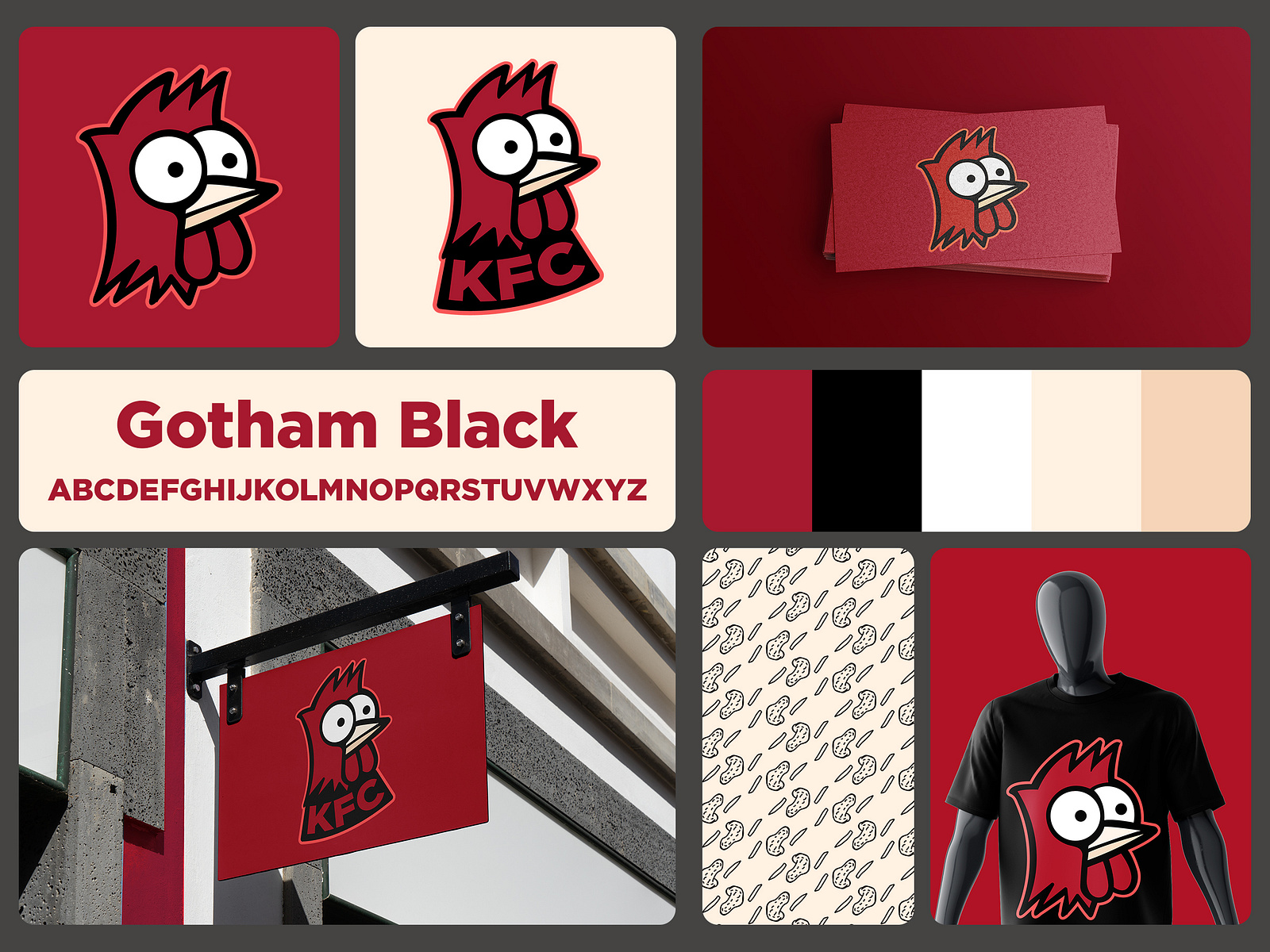 KFC Logo and Brand Identity Concept by Serb Astian on Dribbble