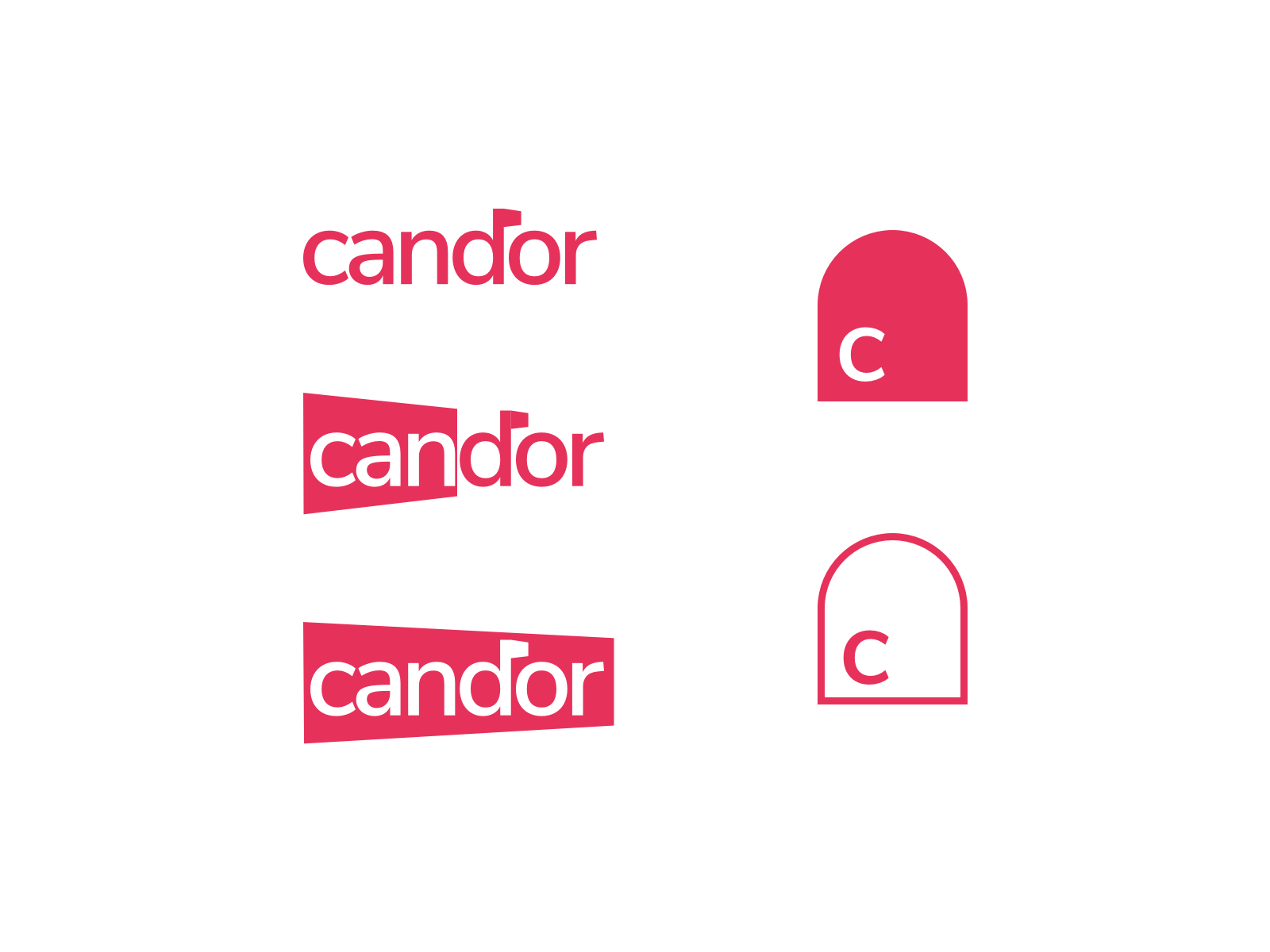 Candor mail logo exploration by Jeremy Han on Dribbble