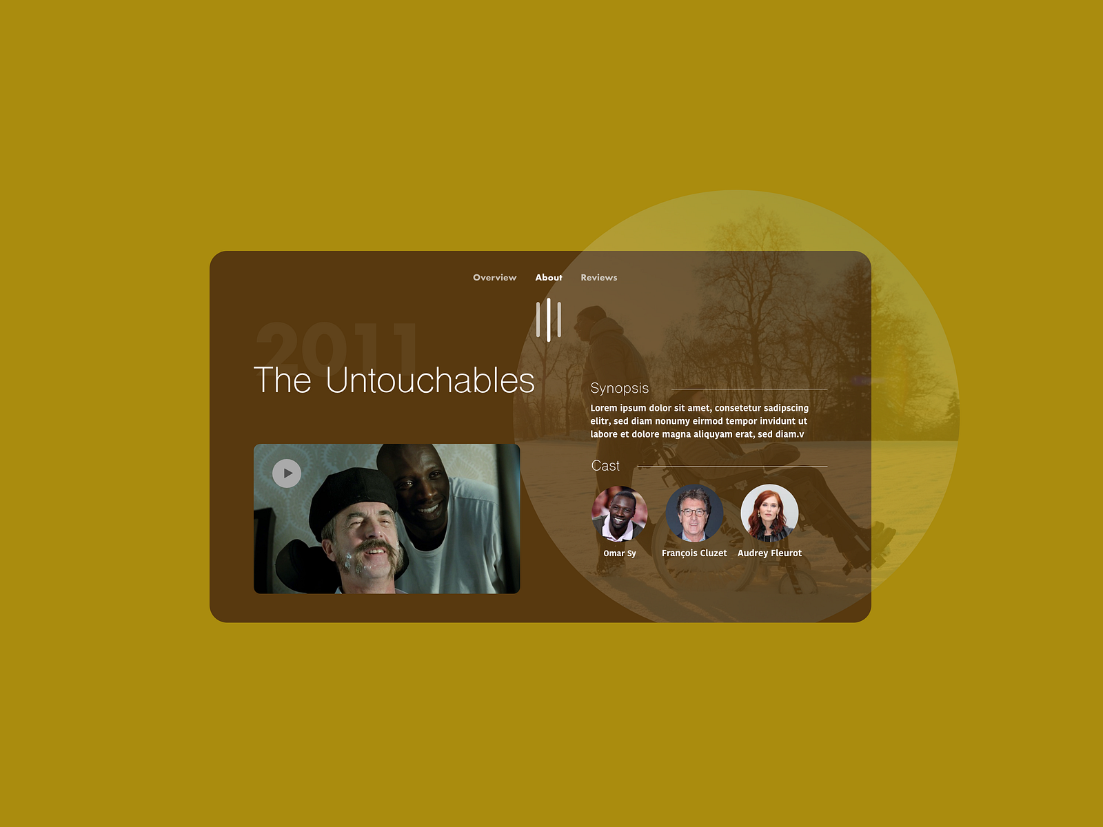 Les Intouchables by Alex Nourani on Dribbble