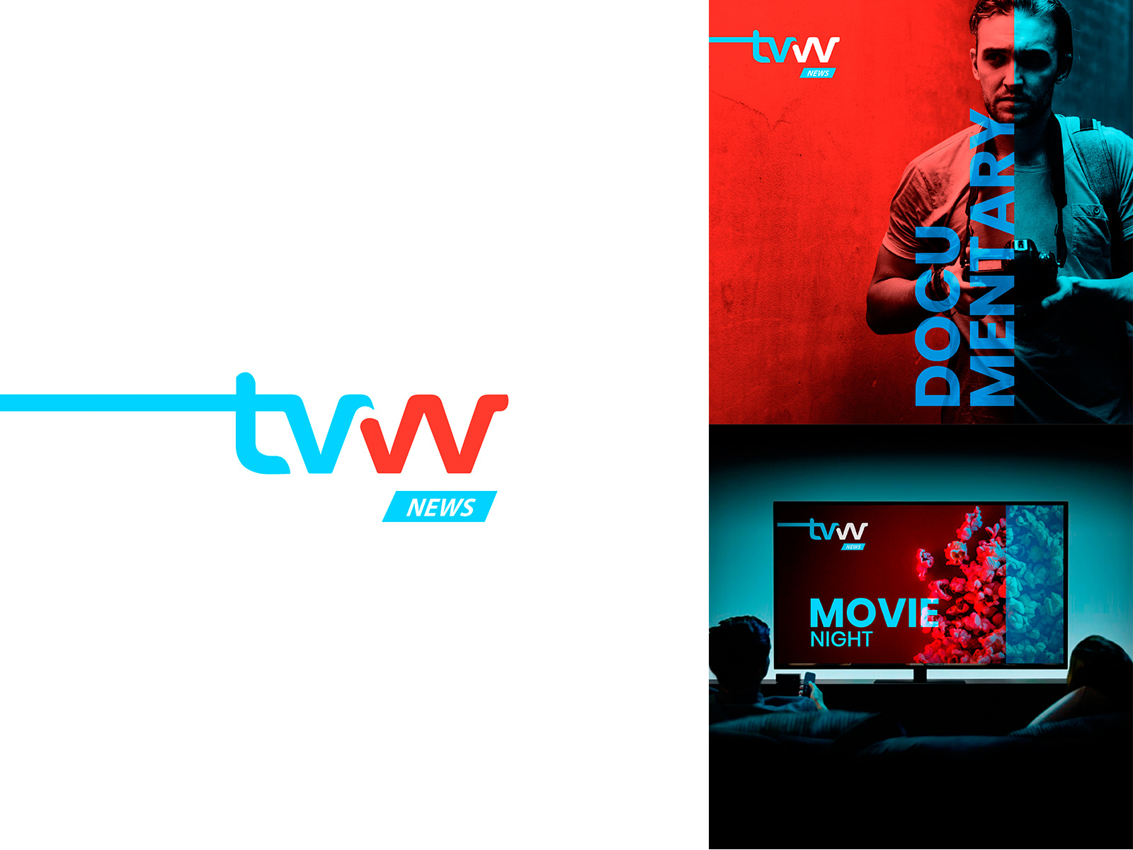Television News Network logo by Natali Mendoza on Dribbble