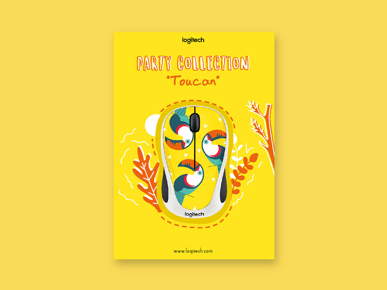 poster series for logitech mouse by anggie salsabila on Dribbble