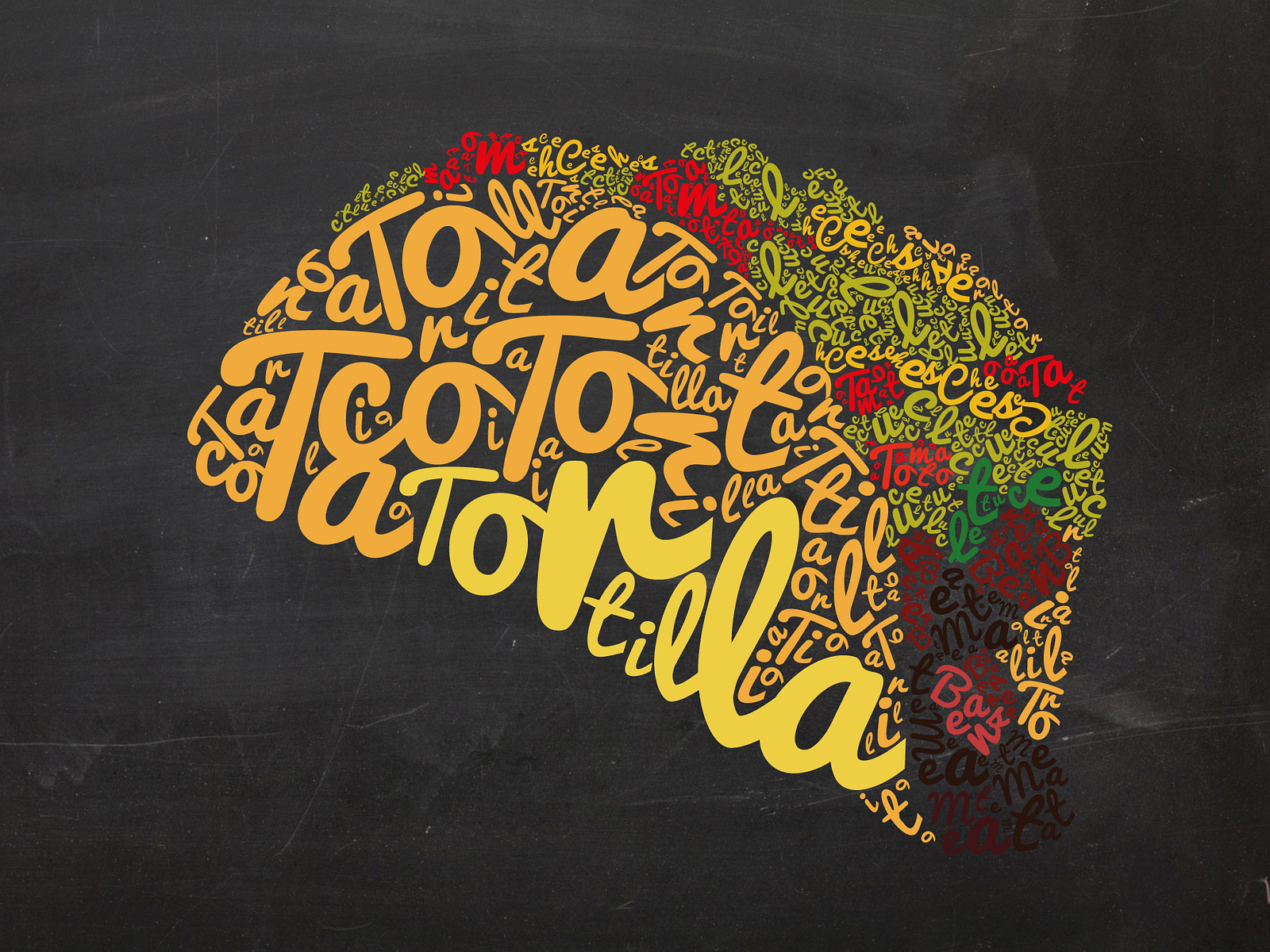 Taco Typography by Marcela Bernal on Dribbble