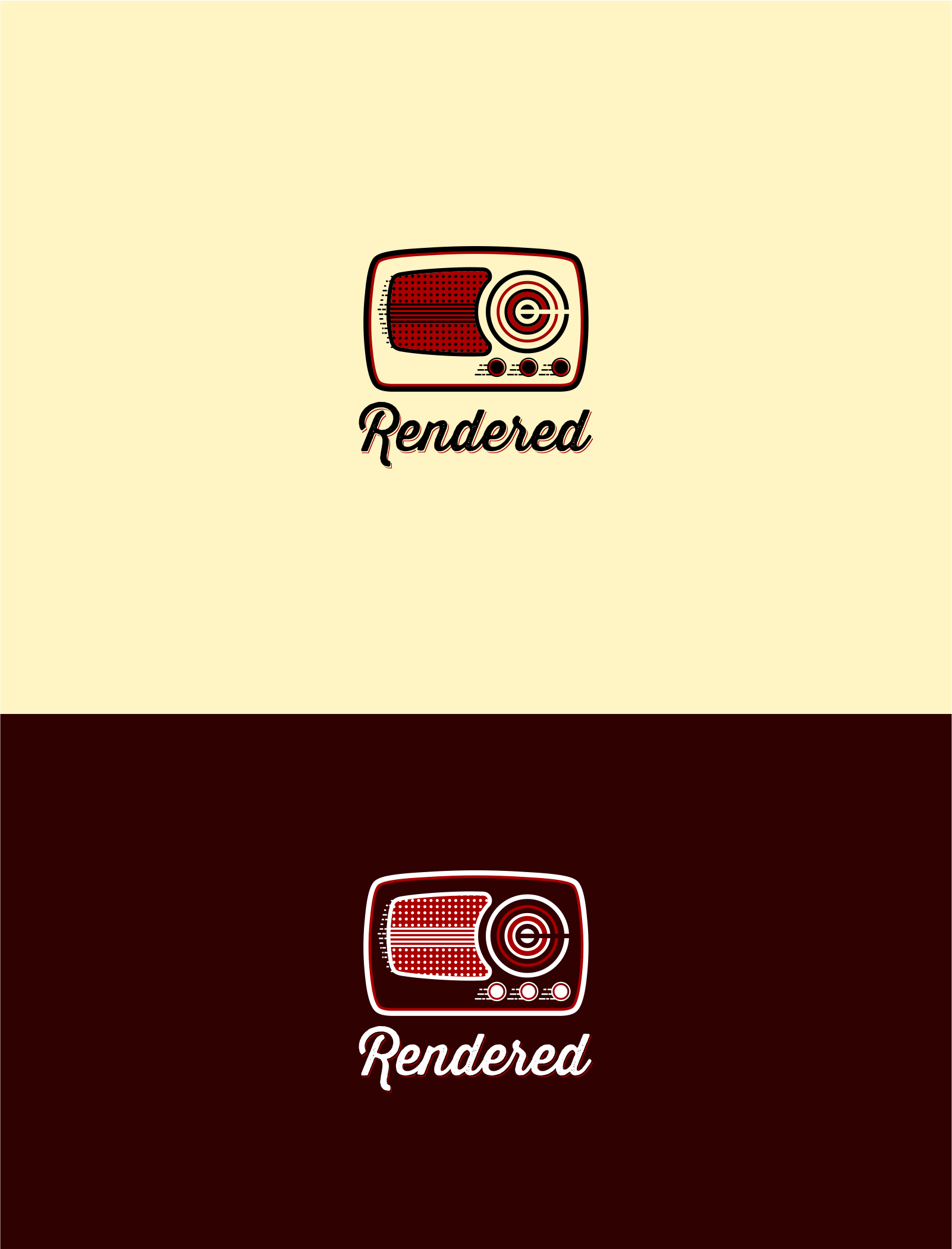 Rendered Logo Design by edinlight on Dribbble