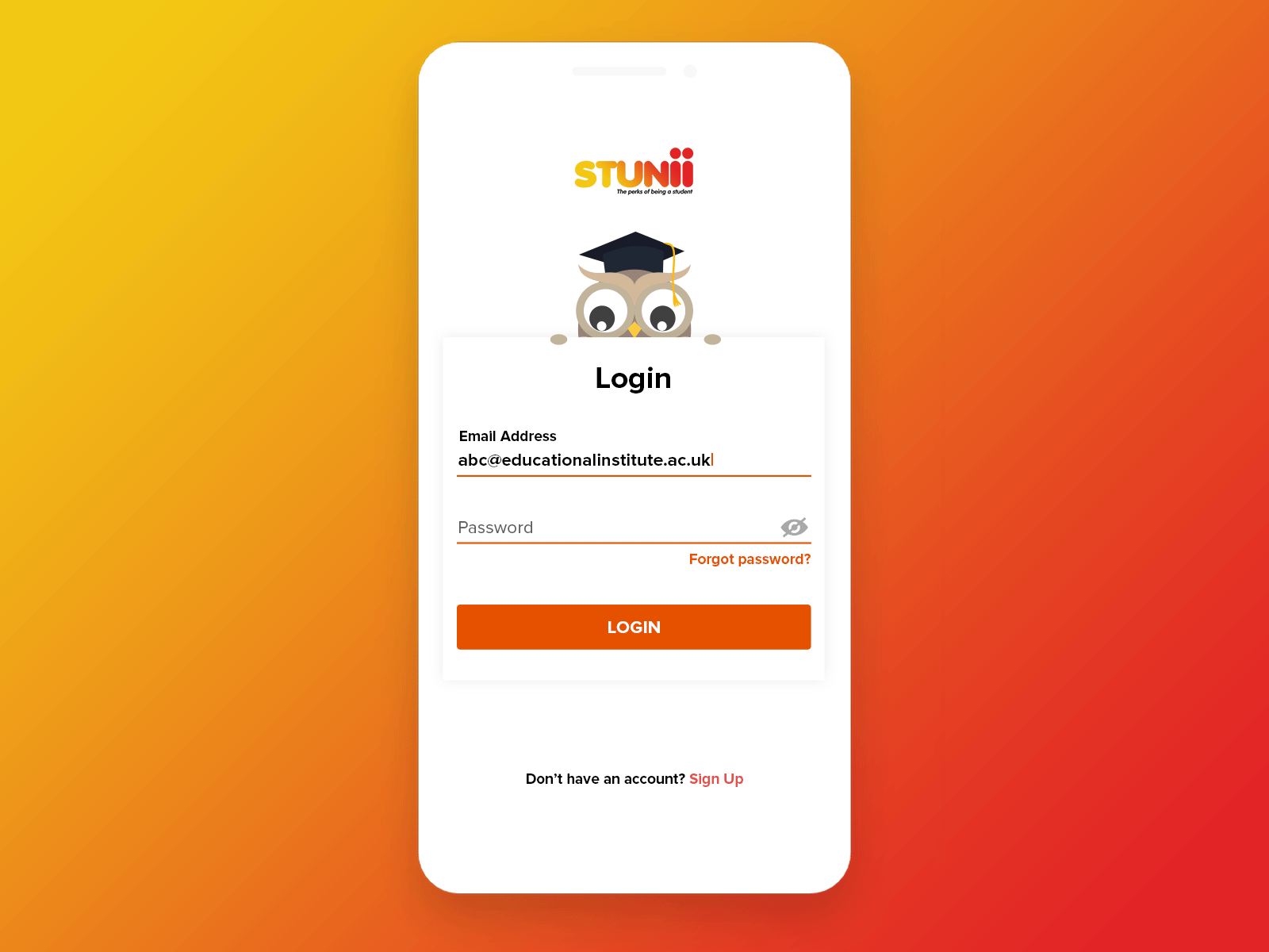 App Login Screen by Anvee on Dribbble