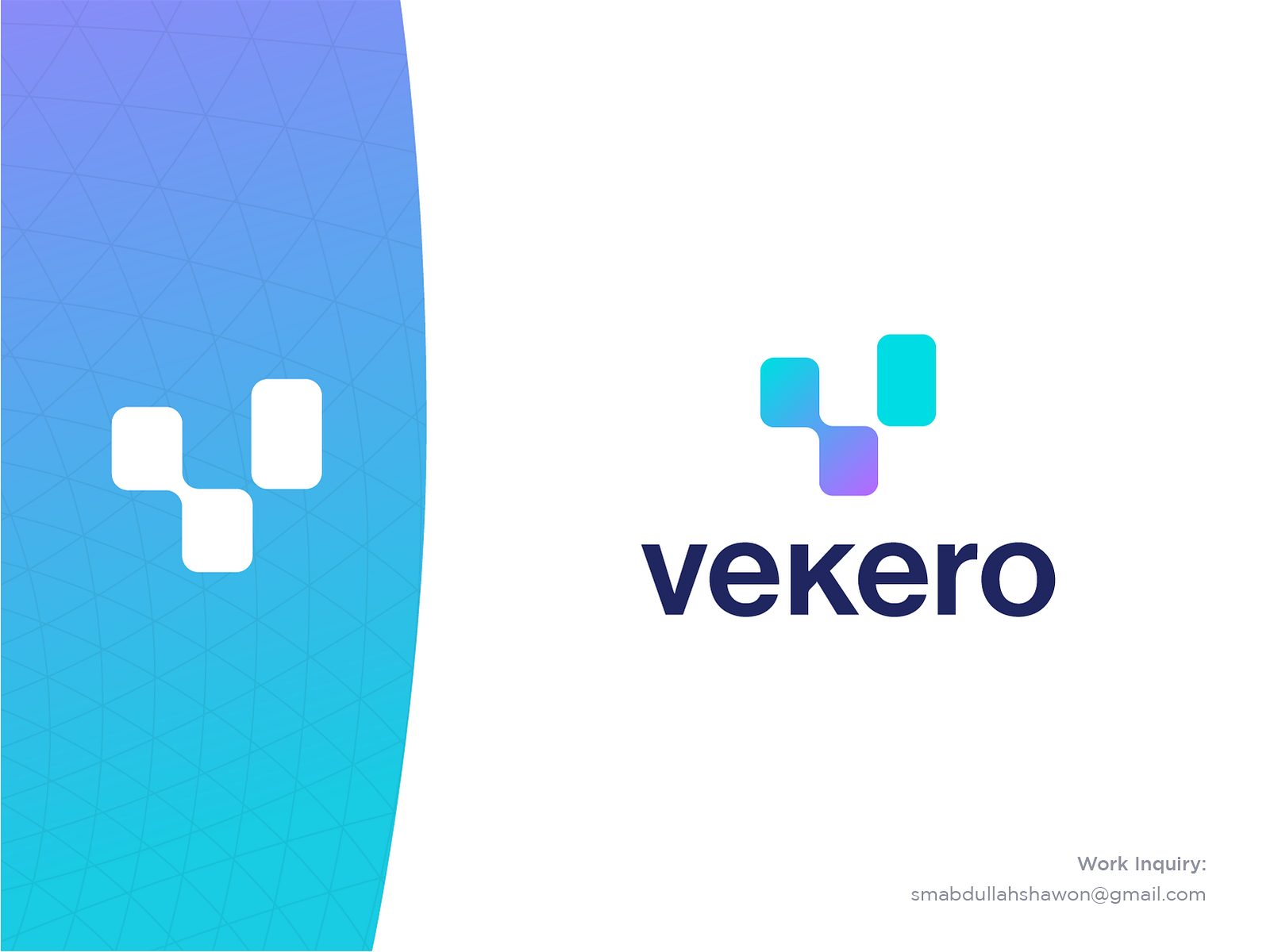 Vekero Logo Design by MD SHAWON on Dribbble