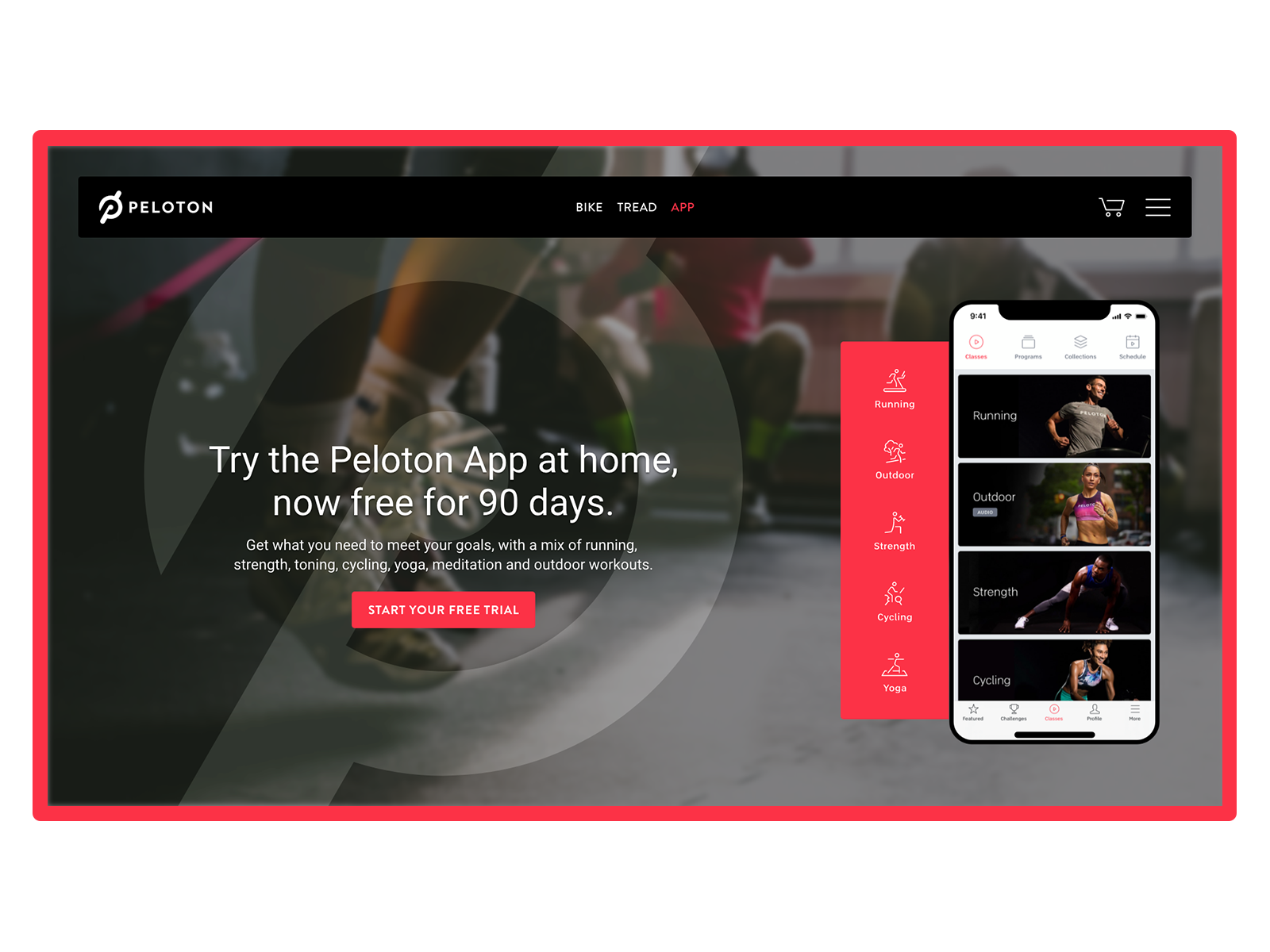 Peloton Redesign Concept by Jeffrey Danese on Dribbble