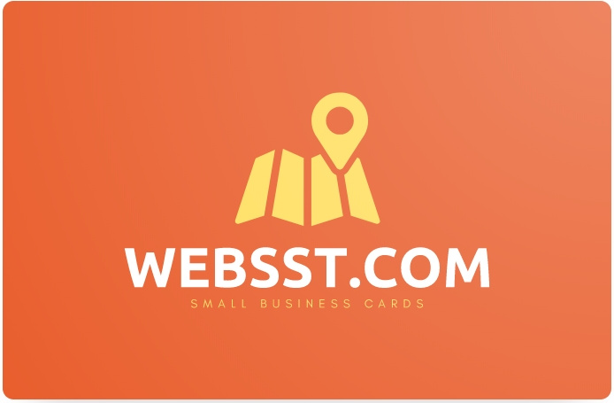 Websst : local business cards design ideas by Black Friday on Dribbble