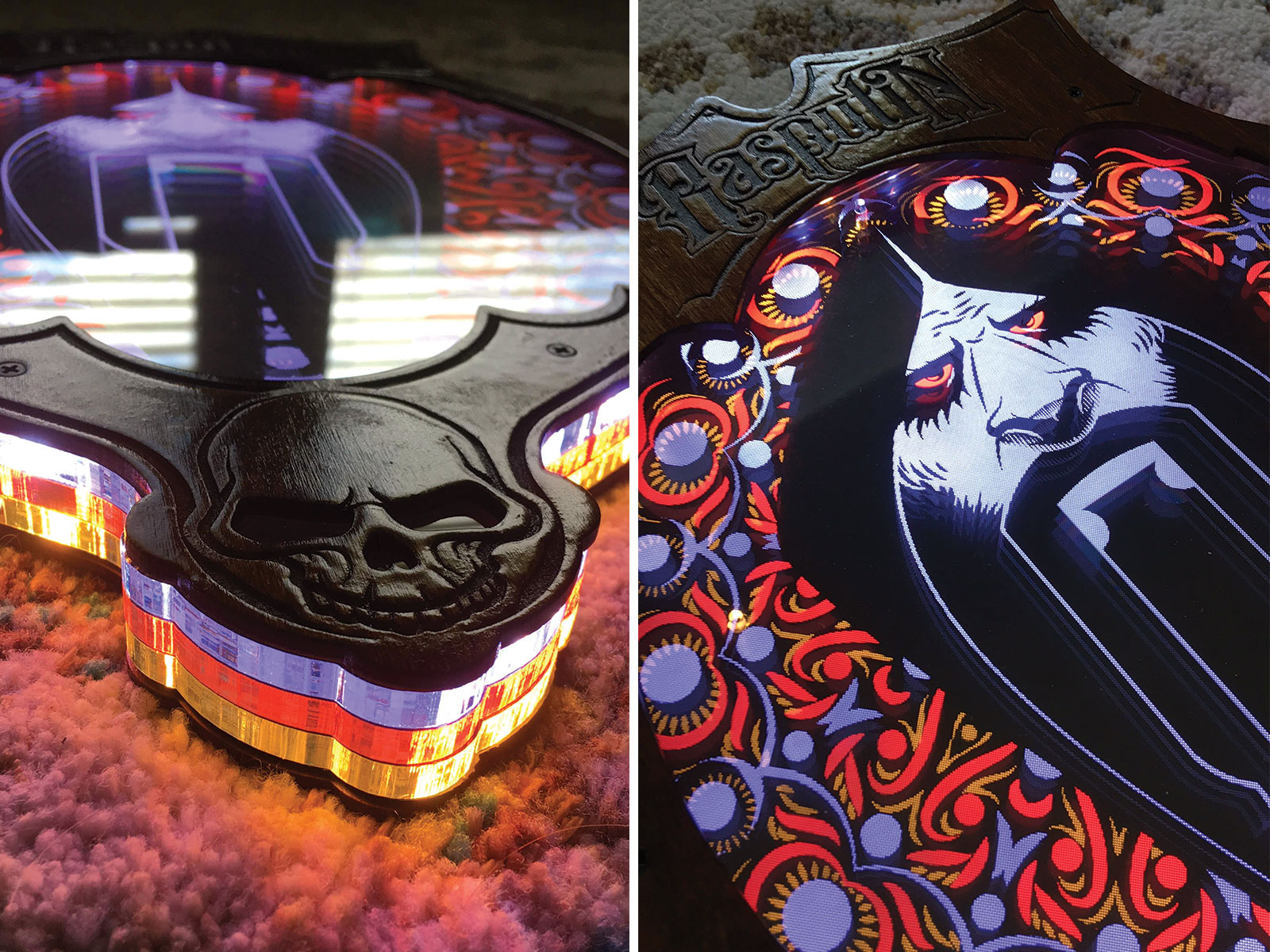 Rasputin Lighted Art by Jeff Kunze on Dribbble