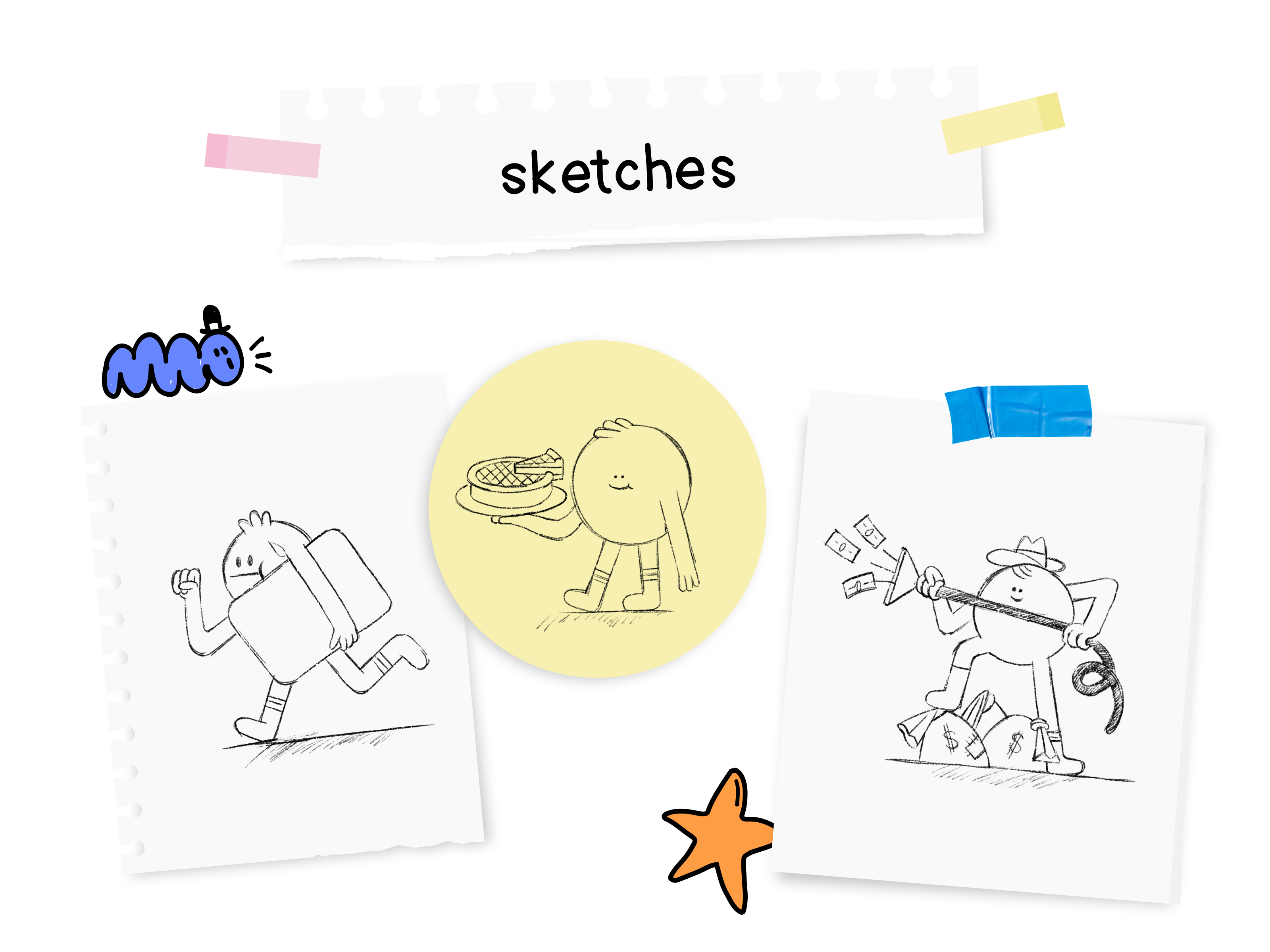 2D Character Case Study by Oleh Harlamov for Zajno on Dribbble