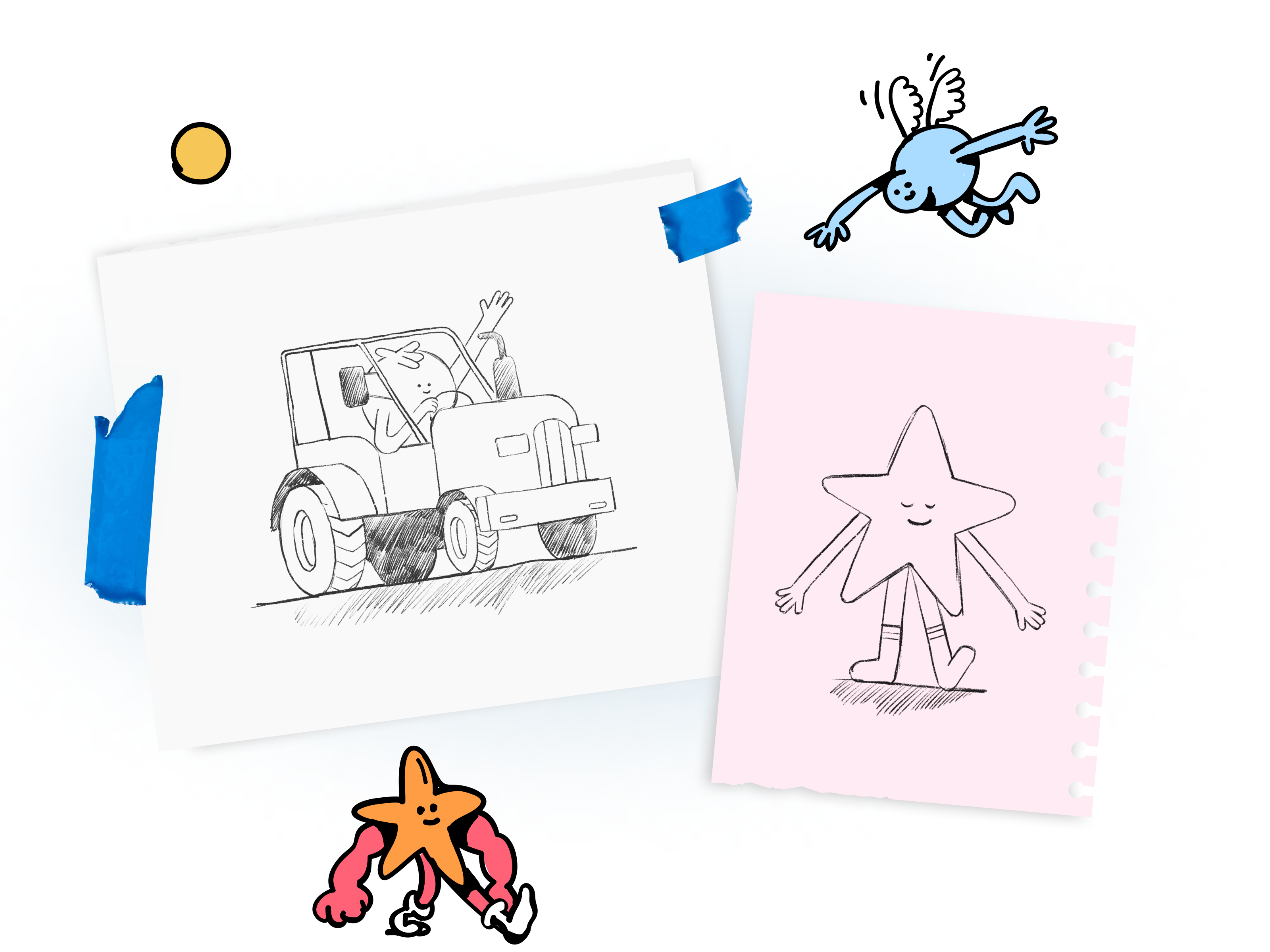 2D Character Case Study by Oleh Harlamov for Zajno on Dribbble