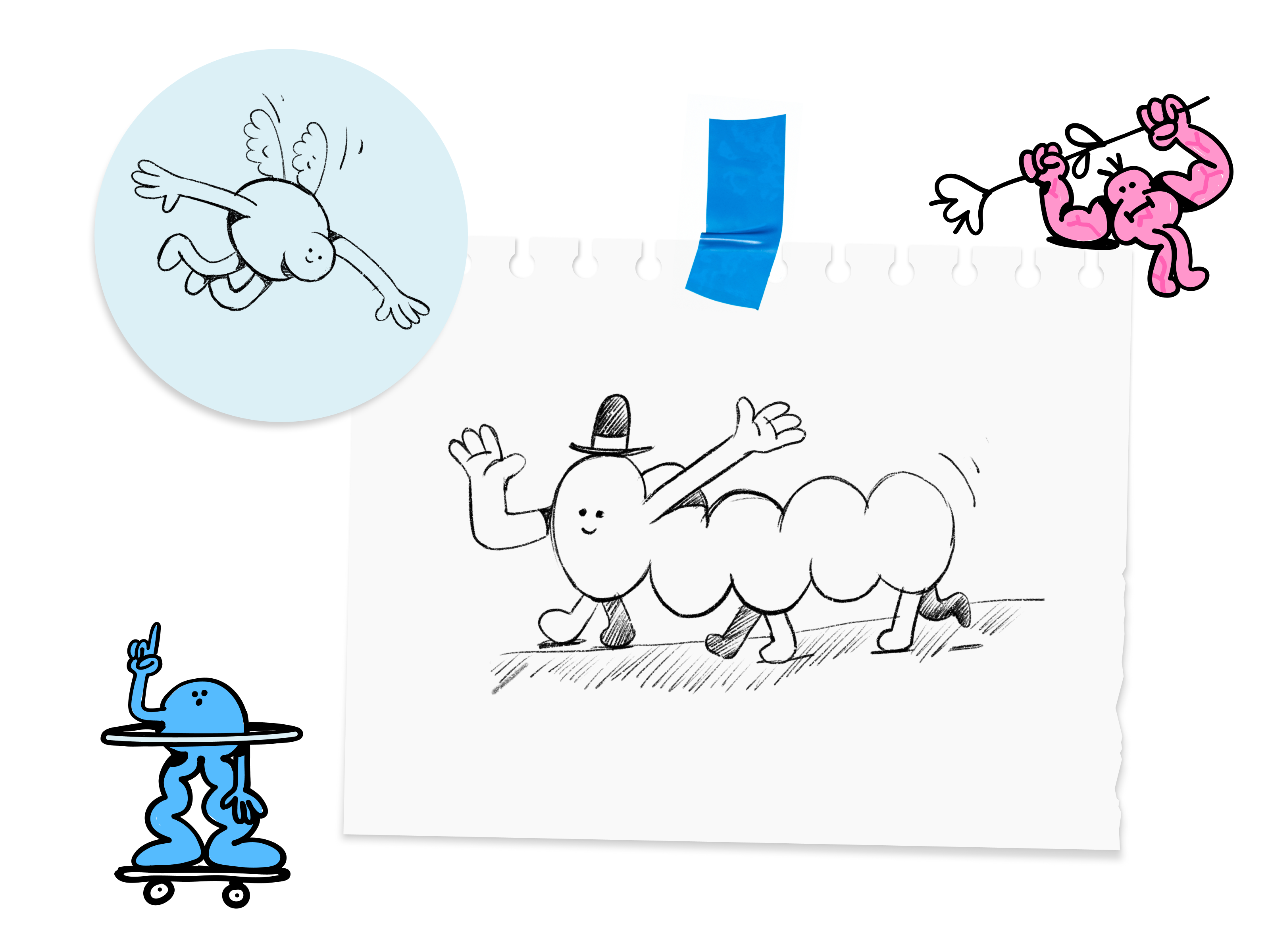 2D Character Case Study by Oleh Harlamov for Zajno on Dribbble
