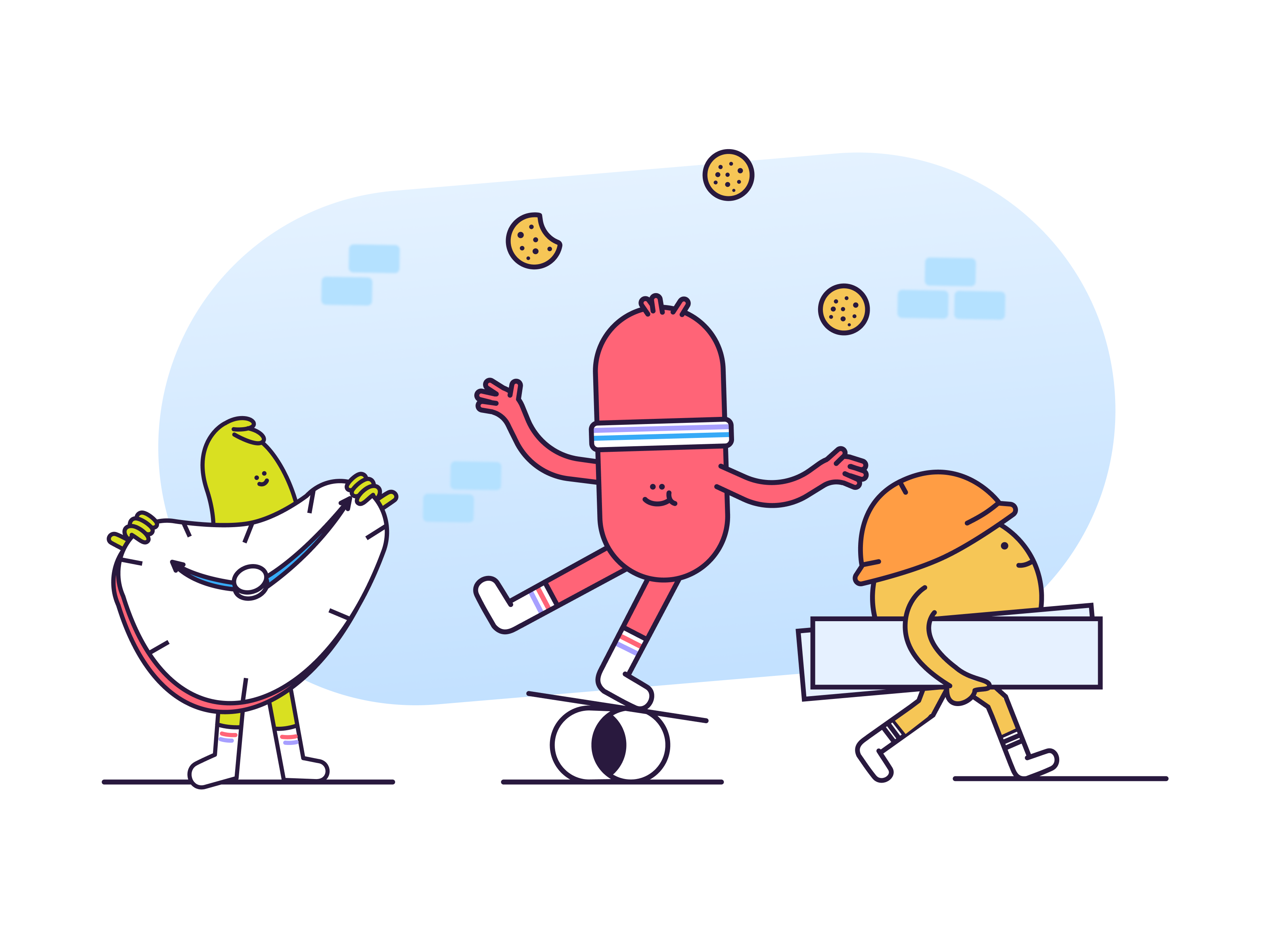 2D Character Case Study by Oleh Harlamov for Zajno on Dribbble