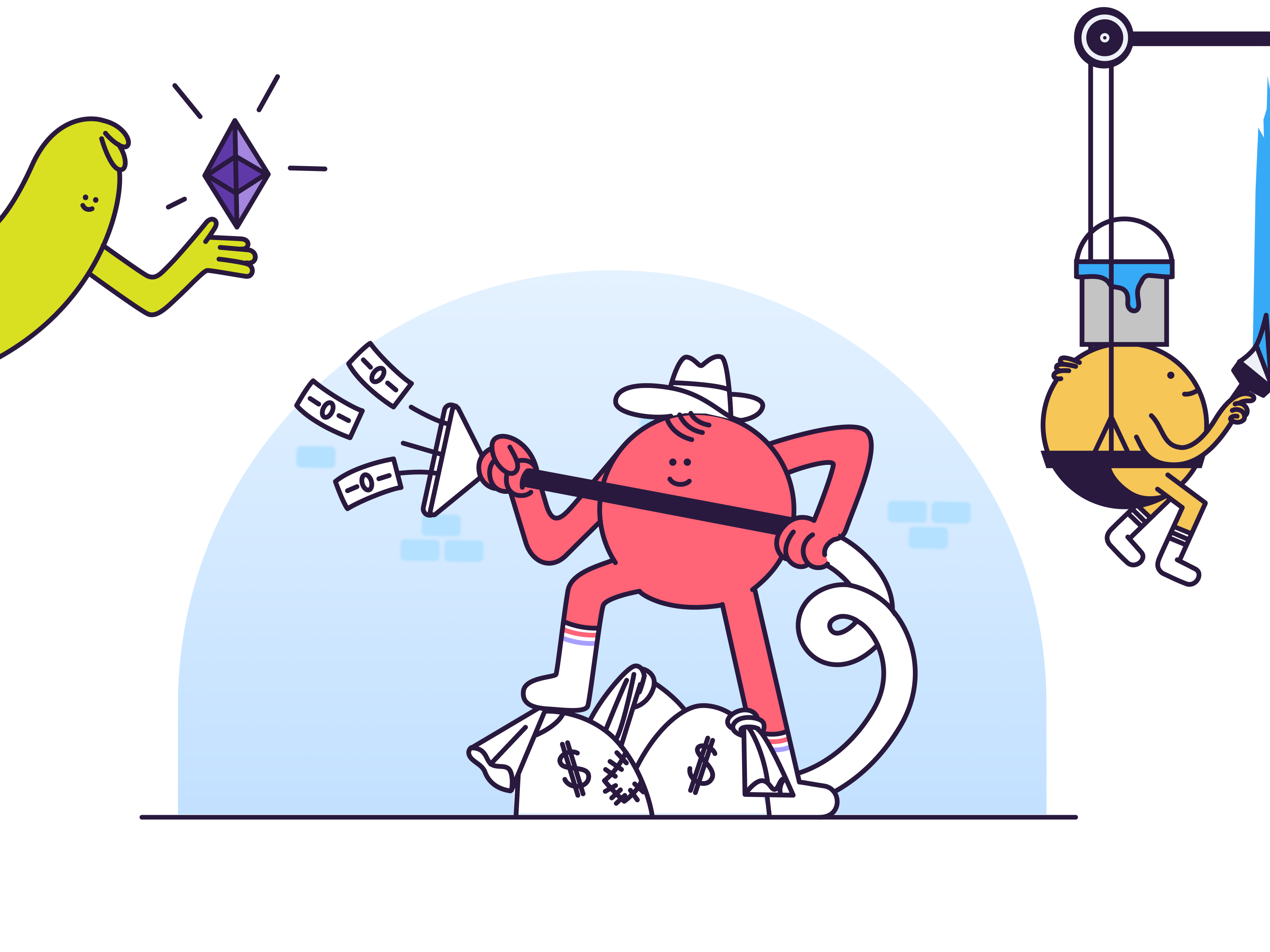 2D Character Case Study by Oleh Harlamov for Zajno on Dribbble