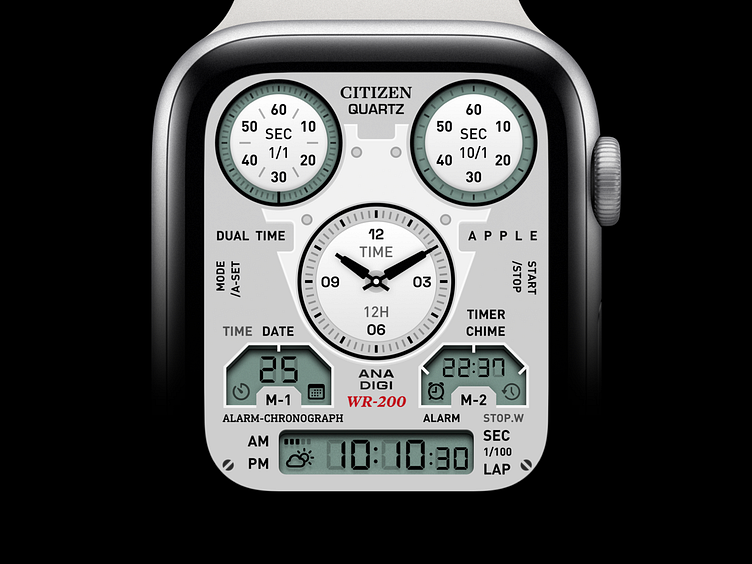 Citizen Watch Face 8 by yuhang on Dribbble