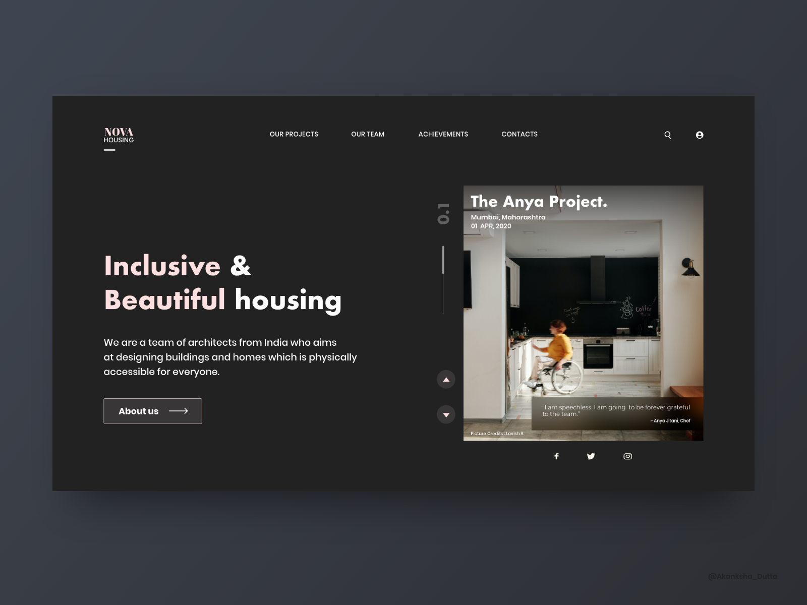 Nova Housing Web Design by Akanksha Dutta on Dribbble