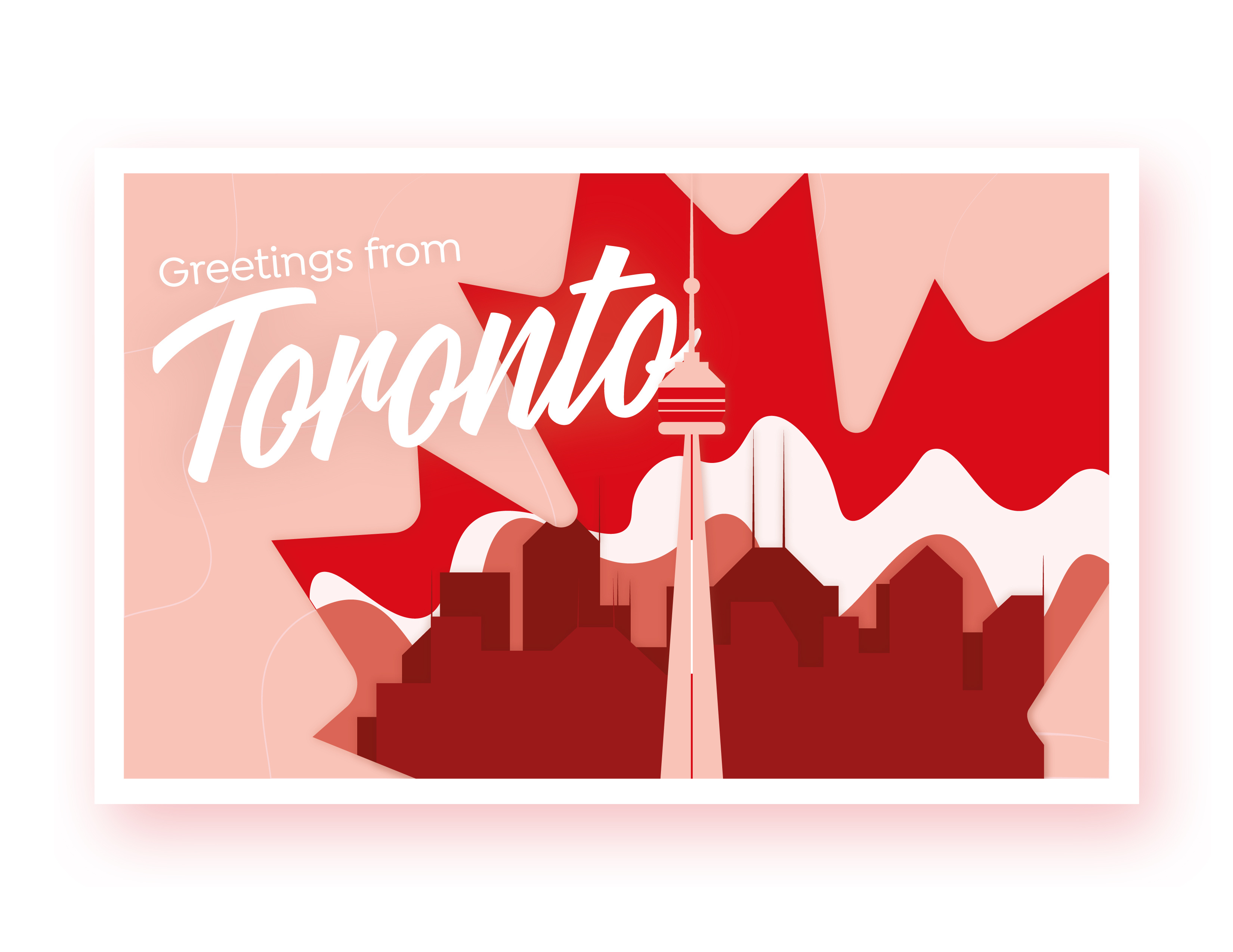 Toronto Postcard by Lucas on Dribbble