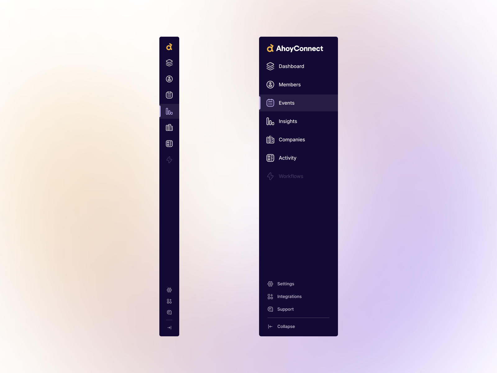 Sidebar navigation refresh by usrnk1 on Dribbble