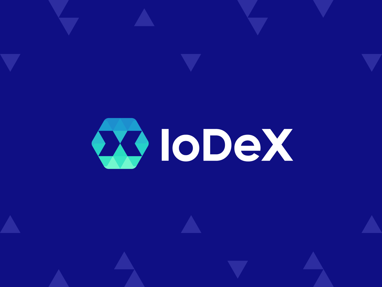 IoDeX - modern polygon X logo by Deividas Bielskis on Dribbble